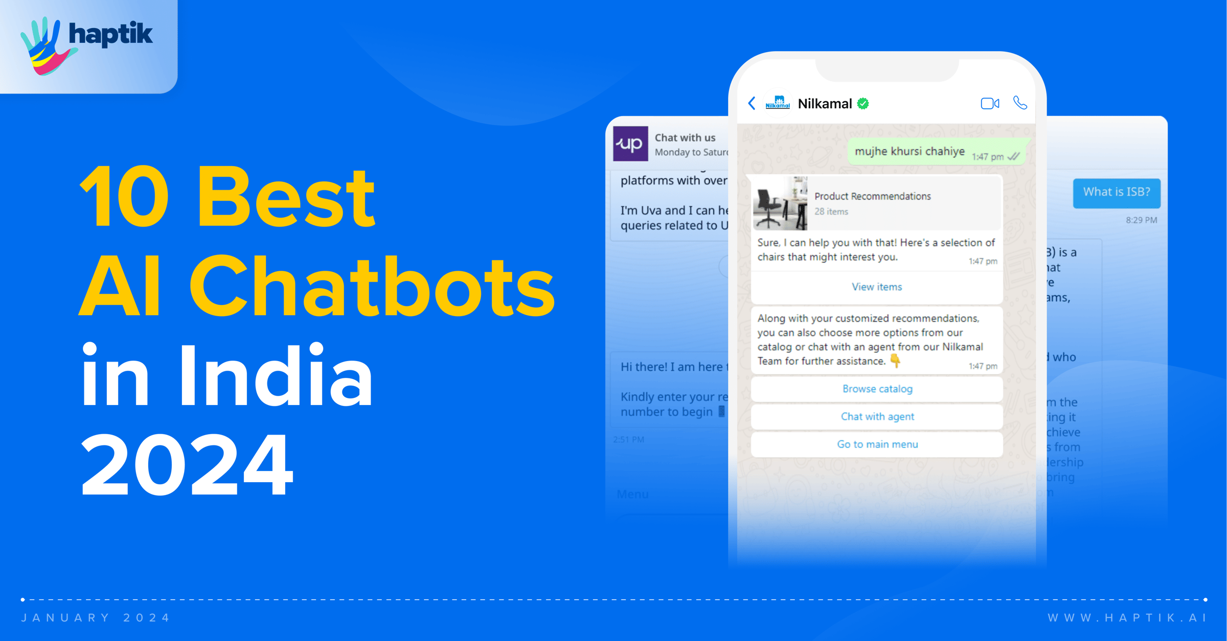 10 Best AI Chatbots In India (Updated 2024)