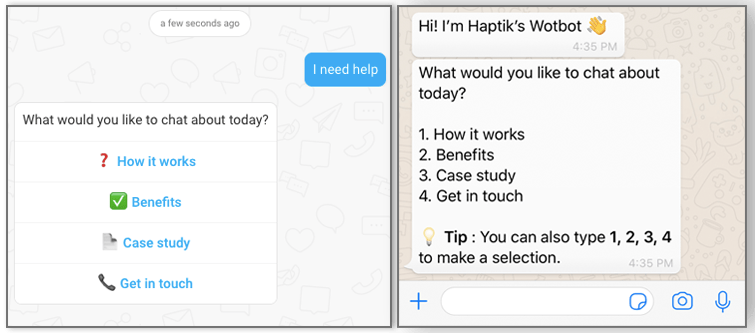 Designing a WhatsApp Chatbot?